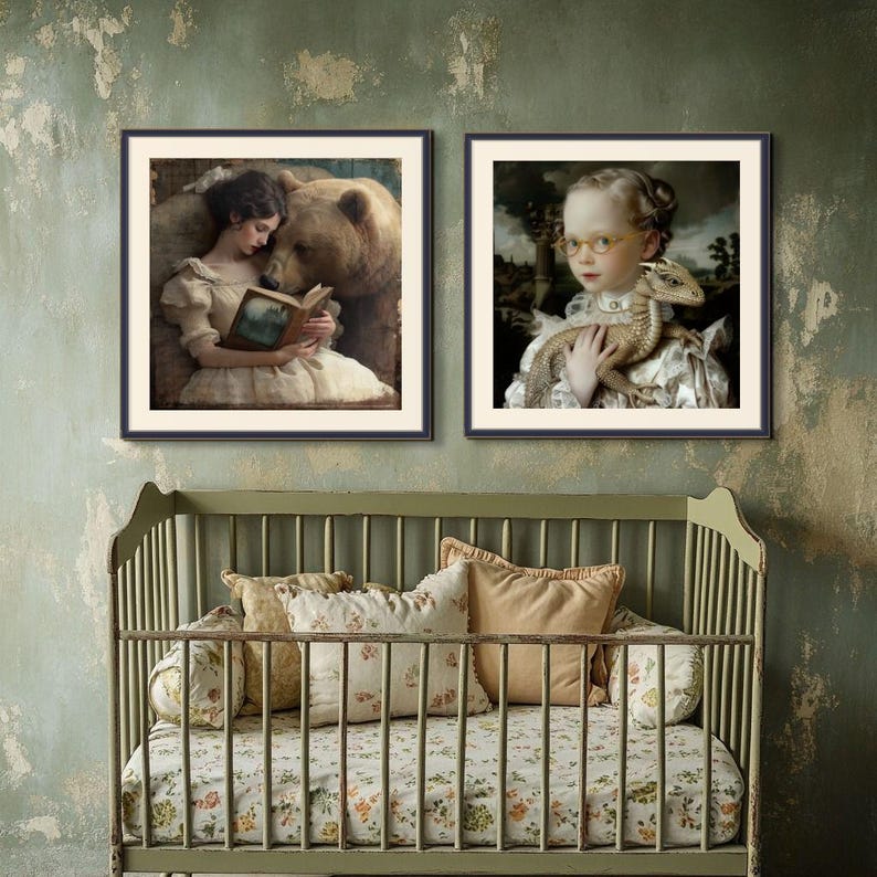 SIGNED NUMBERED GICLEE Wall Art Print - Story Time - Etsy