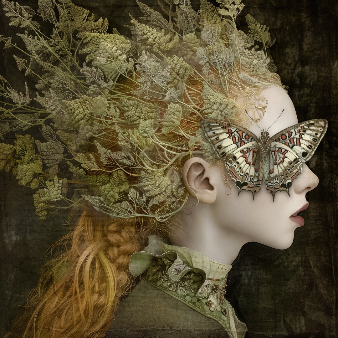 LIMITED EDITION SIGNED Print June and the Butterfly - Etsy