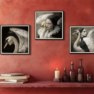 SIGNED NUMBERED PRINT - the Swan - Etsy
