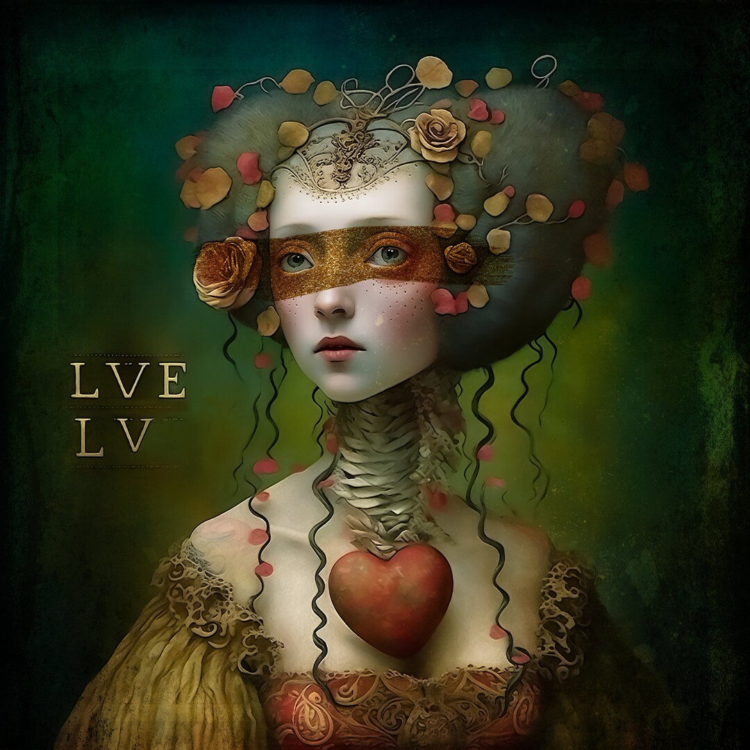 SIGNED NUMBERED Art Print - She Lives on Love Street - Etsy