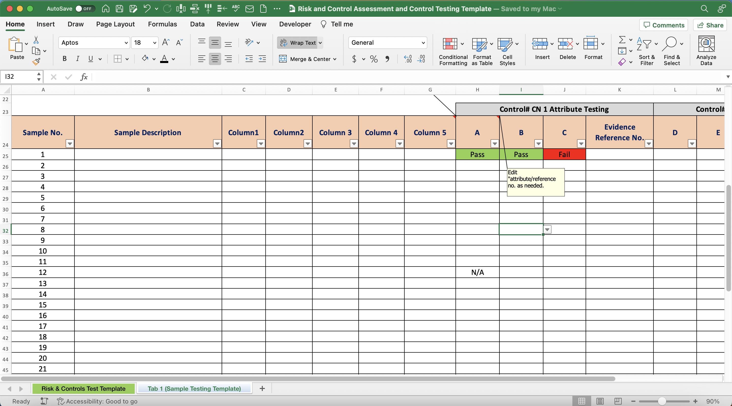Risk Assessment, Risk Register, and Control Testing Template (excel) - Etsy