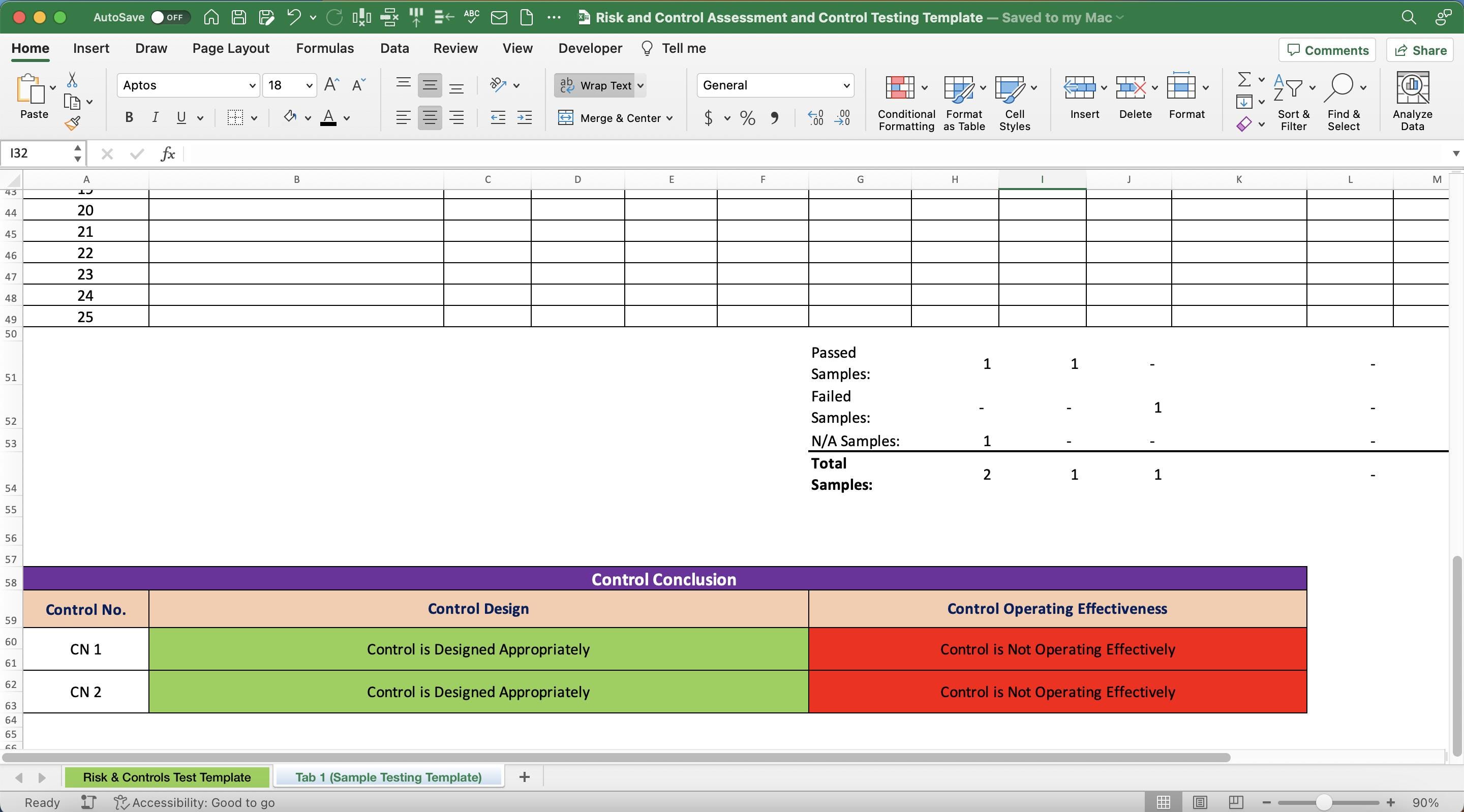 Risk Assessment, Risk Register, and Control Testing Template (excel) - Etsy