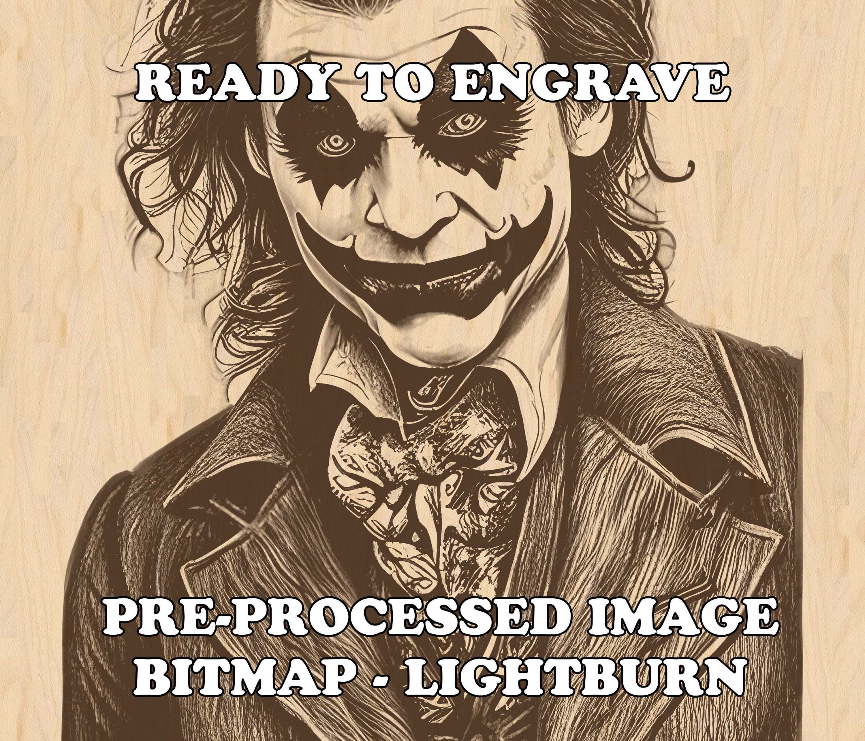 4 Pics the Joker Bitmap the Joker Home Decor Joker Living Room Wall Art ...