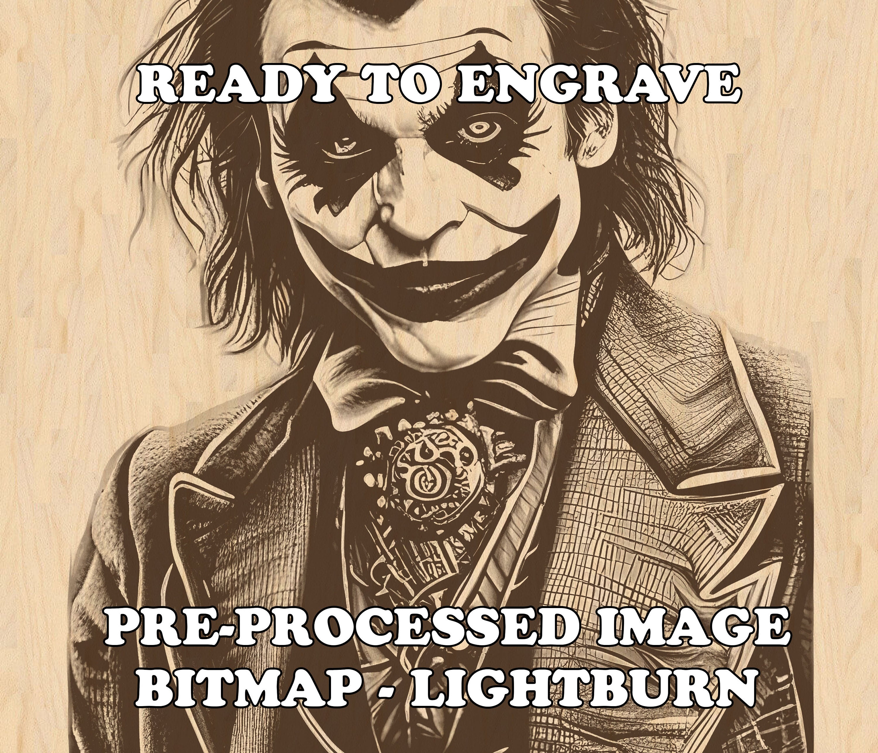 4 Pics the Joker Bitmap the Joker Home Decor Joker Living Room Wall Art ...