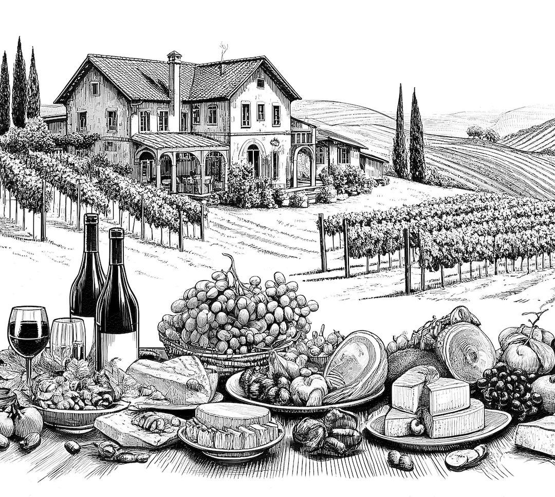 Charcuterie Board SVG, Vector Graphic, Food Platter Design, Chopping ...