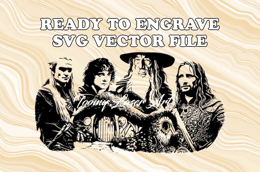 Lord of the Rings SVG Tolkien Gifts UNIQUE Handmade Svg Gift Idea Lotr ...