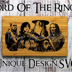 Lord of the Rings SVG | Tolkien Gifts | UNIQUE Handmade Svg | Gift Idea ...