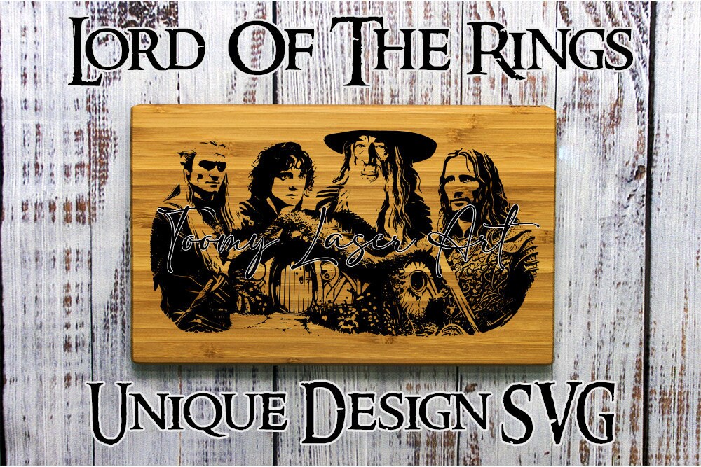 Lord of the Rings SVG Tolkien Gifts UNIQUE Handmade Svg Gift Idea Lotr ...