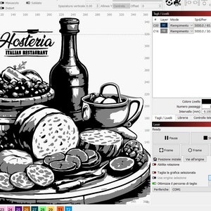 Cutting Board Italy SVG, Vector Graphic, Food Platter Design, Cutting ...