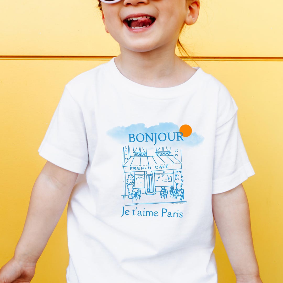Paris Shirt Toddler Girl French Travel Outfit Family Trip Tee Mommy and ...