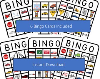 Germany Travel Bingo Game, 50 Bingo Cards, Europe Travel Trip Vacation ...