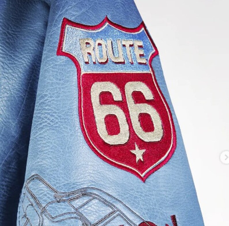 Route 66 Design, Patterns for Melco/brother Machine Embroidery Design ...