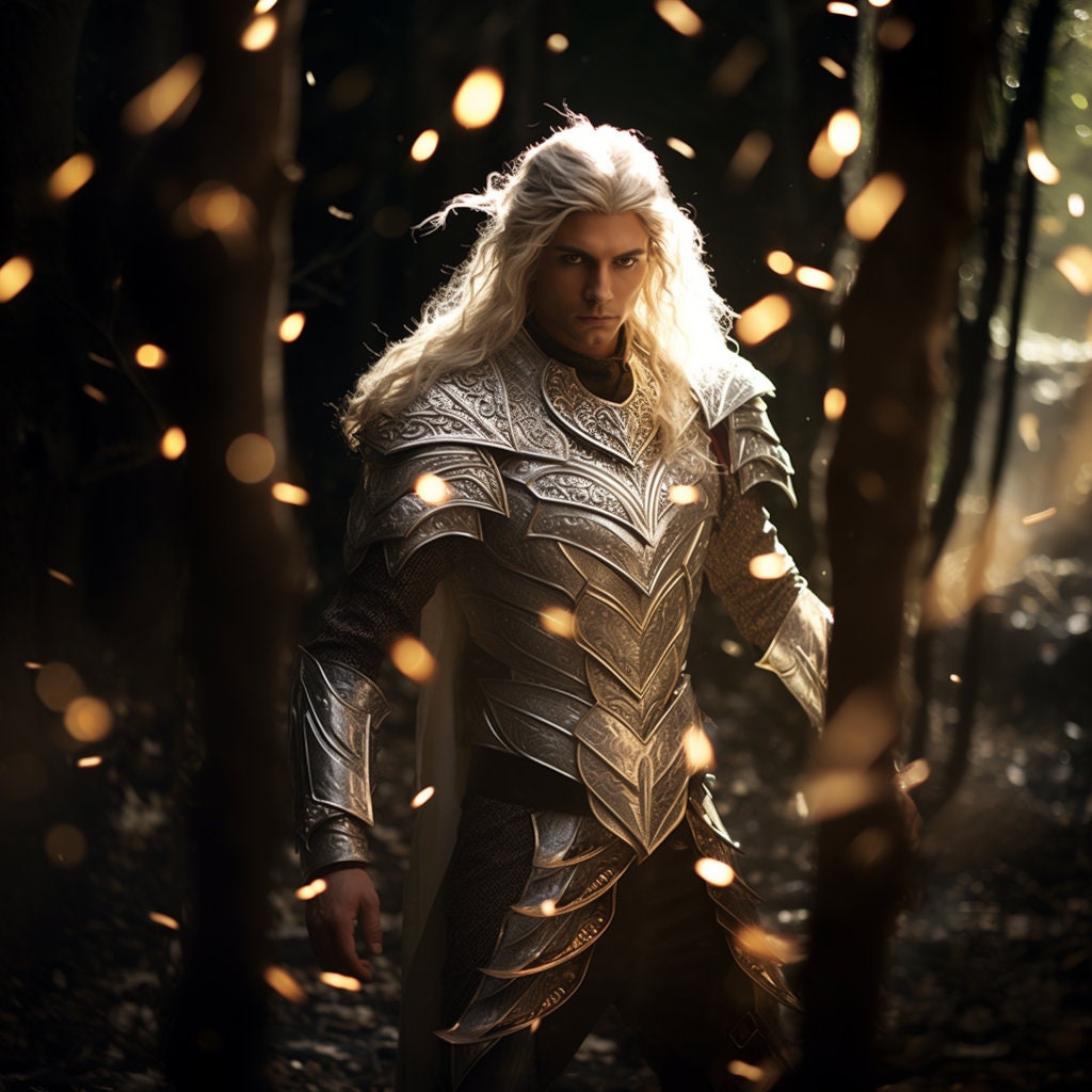 Custom Dnd Elf Portrait AI Art Personalized Elven Character ...