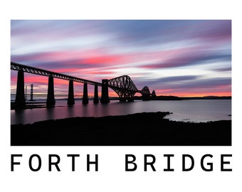 Vintage LNER Forth Bridge Scotland Poster Print - Etsy UK