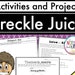 Freckle Juice | Reading Response Activities and Projects | Guided ...