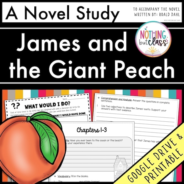 James Giant Peach - Etsy