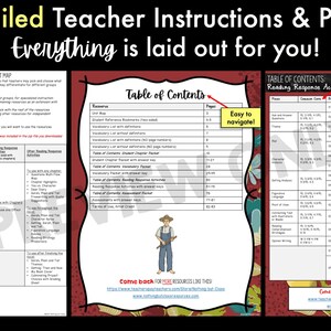 Sarah Plain and Tall Novel Study Unit | Literature Guide ...