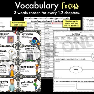 The Witches Novel Study Unit | Literature Guide | Comprehension ...