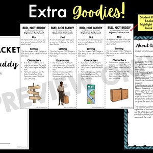 Bud, Not Buddy | Comprehension and Vocabulary by Chapter | Guided ...