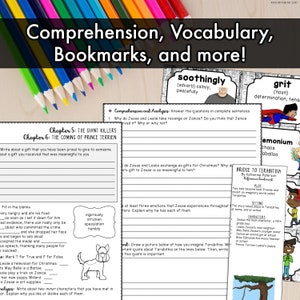 Bridge to Terabithia | Comprehension and Vocabulary by Chapter | Guided ...