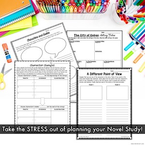 The City of Ember | Reading Response Activities and Projects | Guided ...