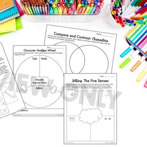 Charlie and the Chocolate Factory | Reading Response Activities and ...