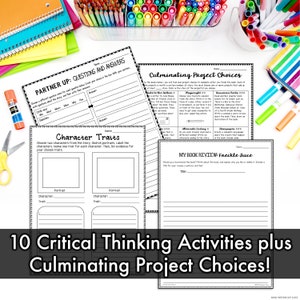 Freckle Juice | Reading Response Activities and Projects | Guided ...