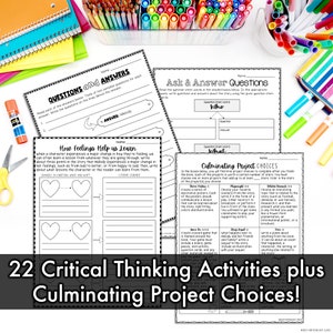 Out of My Mind | Reading Response Activities and Projects | Guided ...