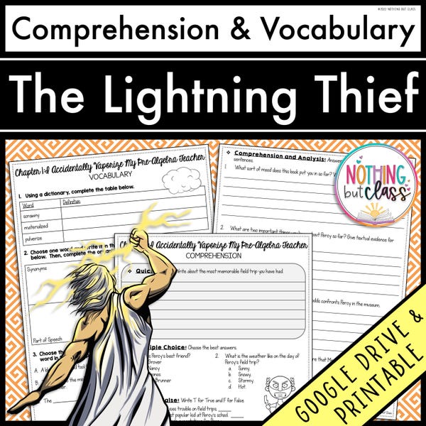The Lightning Thief - Etsy