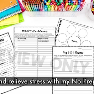 Out of My Mind | Reading Response Activities and Projects | Guided ...