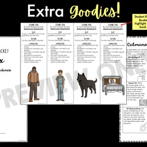 Stone Fox Novel Study Unit | Literature Guide | Comprehension ...