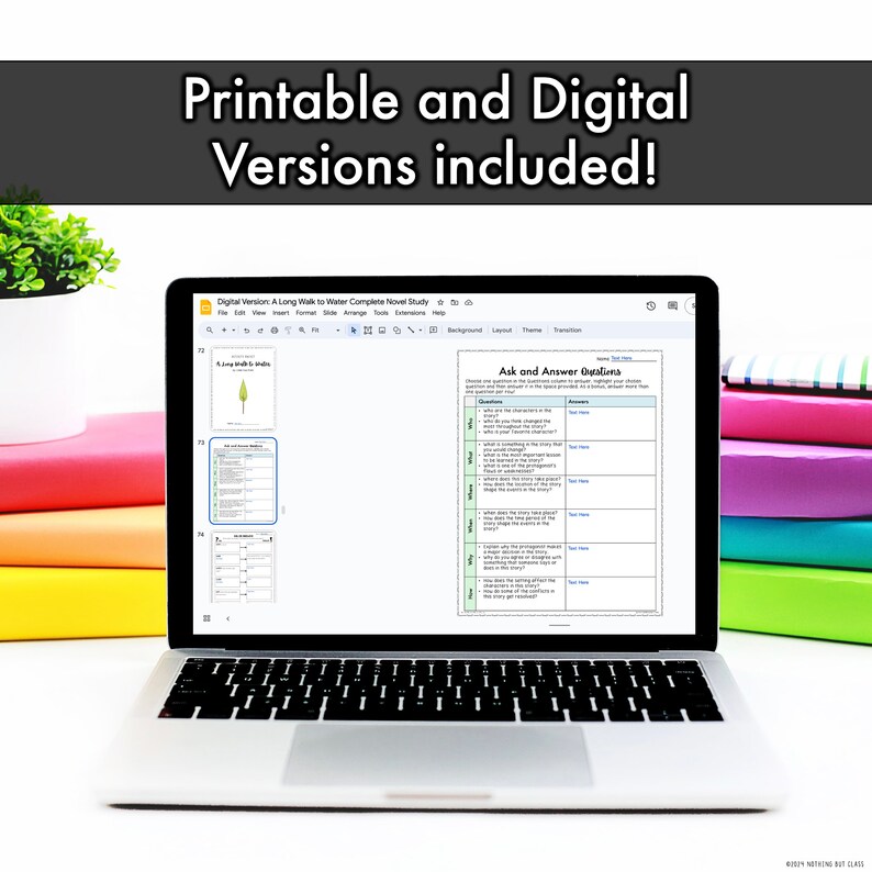 A Long Walk to Water | Reading Response Activities and Projects ...