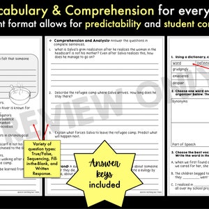 A Long Walk to Water Novel Study Unit | Literature Guide ...