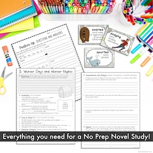 Little House in the Big Woods Novel Study Unit | Literature Guide ...