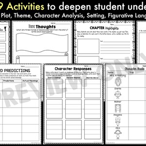 The Best Christmas Pageant Ever Novel Study Unit | Literature Guide ...