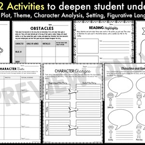 Out of the Dust Novel Study Unit | Literature Guide | Comprehension ...