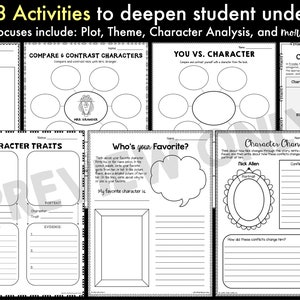 Frindle | Reading Response Activities and Projects | Guided Reading ...