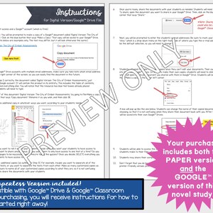 The City of Ember - Tests | Quizzes | Assessments - Printables for ...