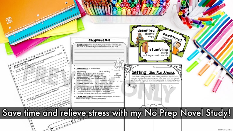 The Best Halloween Ever Novel Study Unit | Literature Guide ...