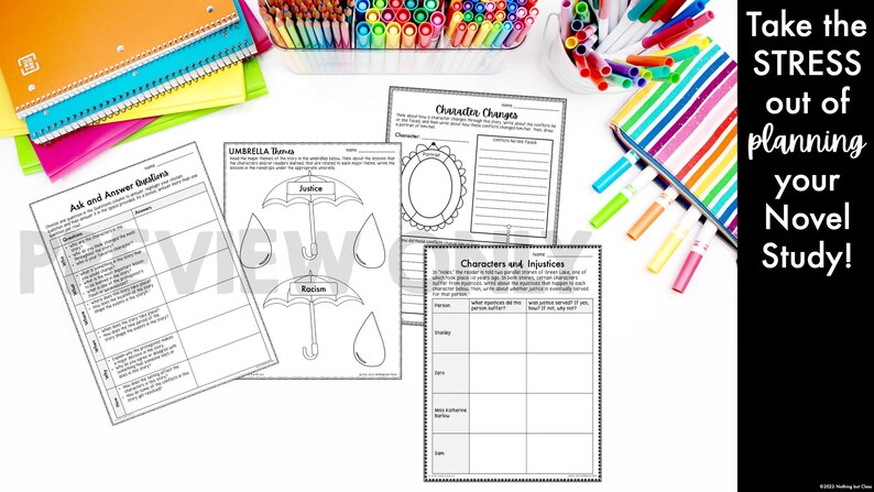 Holes | Reading Response Activities and Projects | Resources for Novel ...