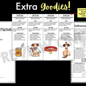 Shiloh Novel Study Unit | Literature Guide | Comprehension Worksheets ...