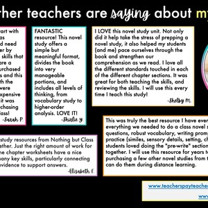 Hoot | Comprehension and Vocabulary by Chapter | Guided Reading ...