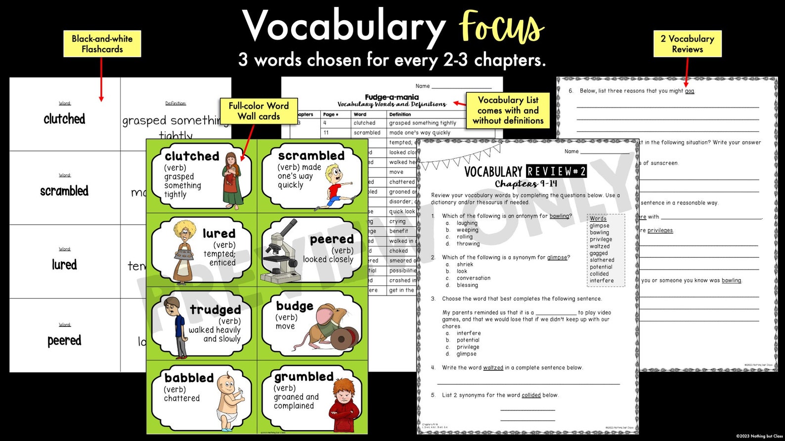 Fudge-a-mania Novel Study Unit | Literature Guide | Comprehension ...
