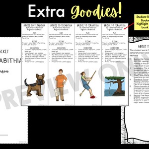 Bridge to Terabithia | Comprehension and Vocabulary by Chapter | Guided ...