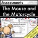 The Mouse and the Motorcycle - Tests | Quizzes | Assessments for Novel ...