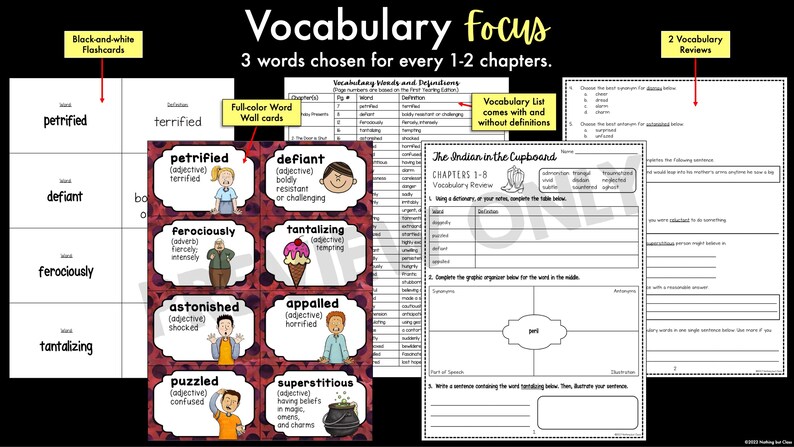 The Indian in the Cupboard Novel Study Unit | Literature Guide ...