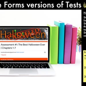 The Best Halloween Ever Tests | Quizzes | Assessments for Novel Study ...