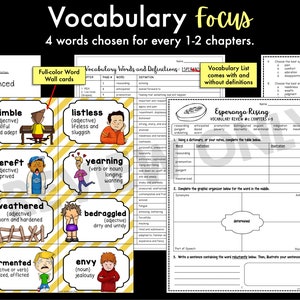 Esperanza Rising Novel Study Unit | Literature Guide | Comprehension ...