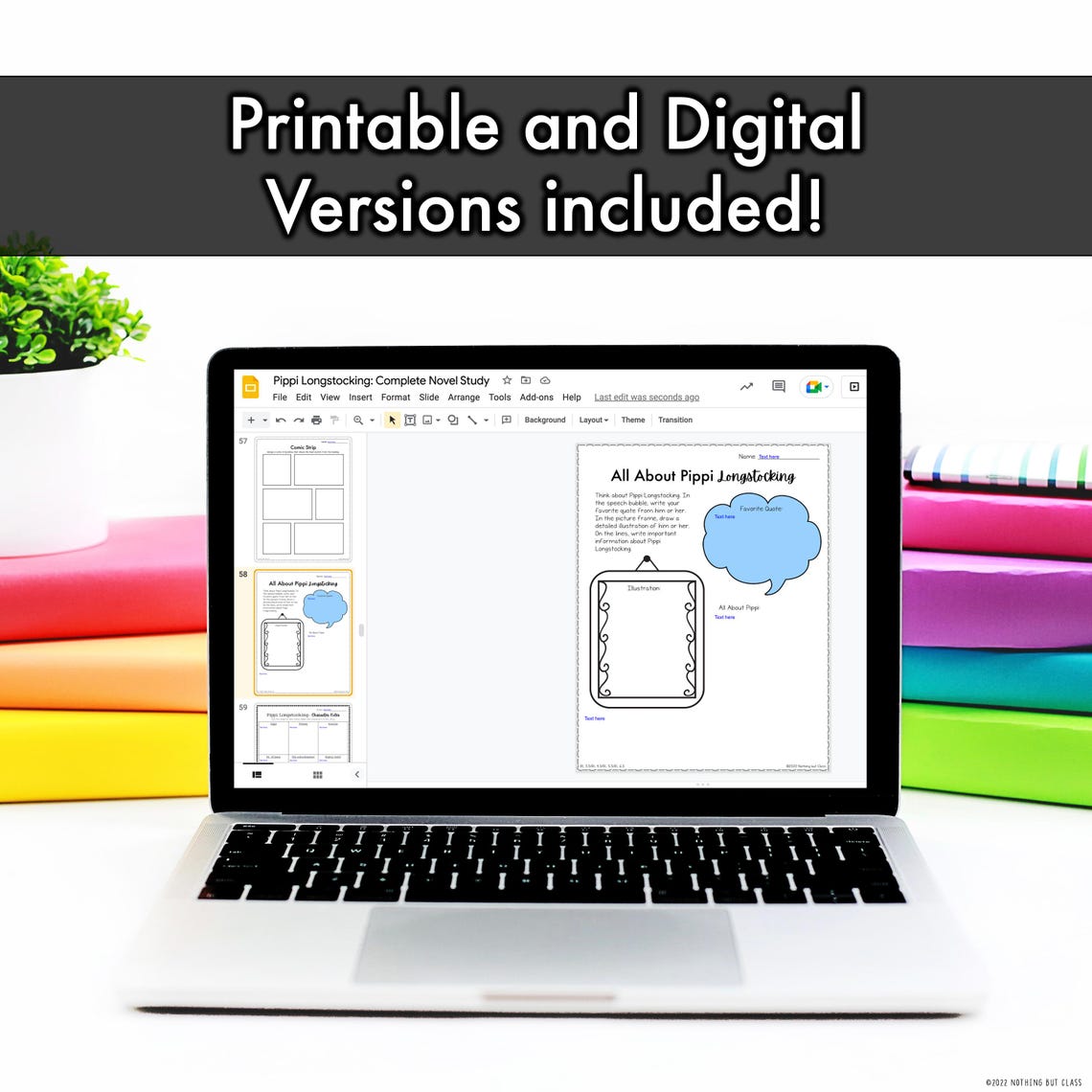 Pippi Longstocking | Reading Response Activities and Projects ...