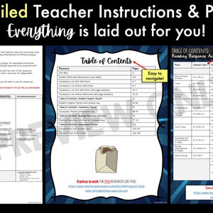 Stargirl Novel Study Unit | Literature Guide | Comprehension Worksheets ...